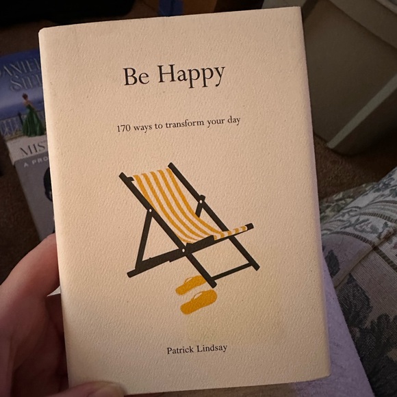 Office | Be Happy Book By Cream Cover | Poshmark